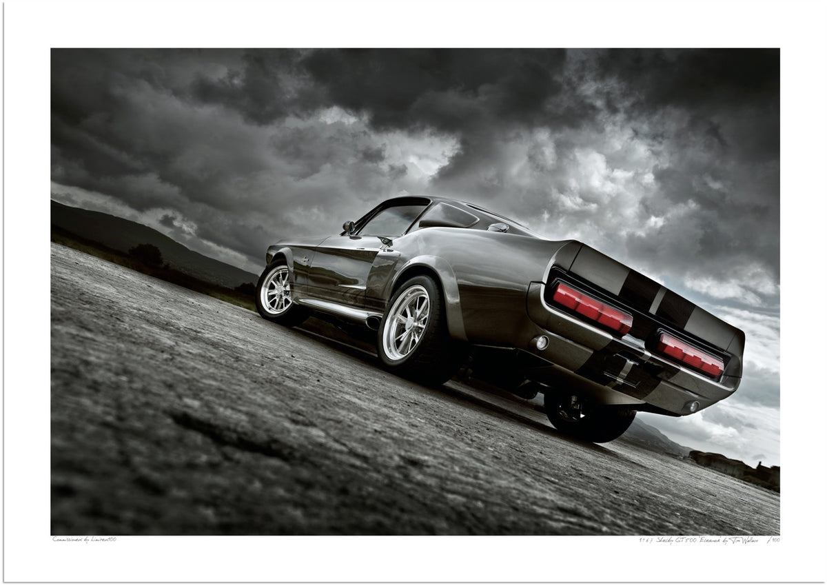 Muscle Car Wall Art | Exclusive Bespoke Handcrafted Poster Prints ...