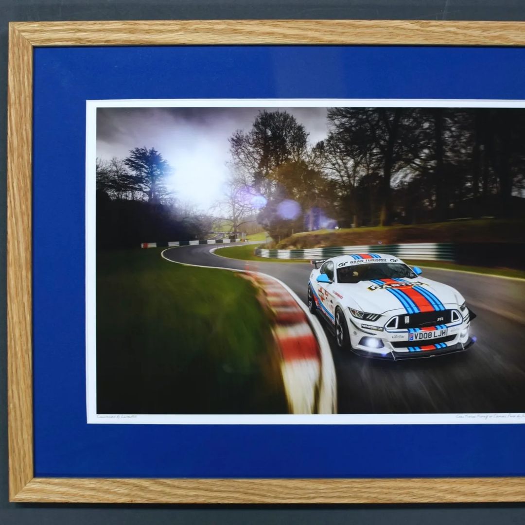 Ford Mustang Wall Art Prints | Handcrafted in Britain | Limited100