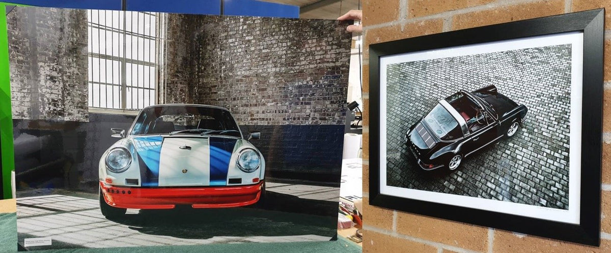 Porsche Wall Art Prints | Hand-Signed & Framed in Britain | Limited100