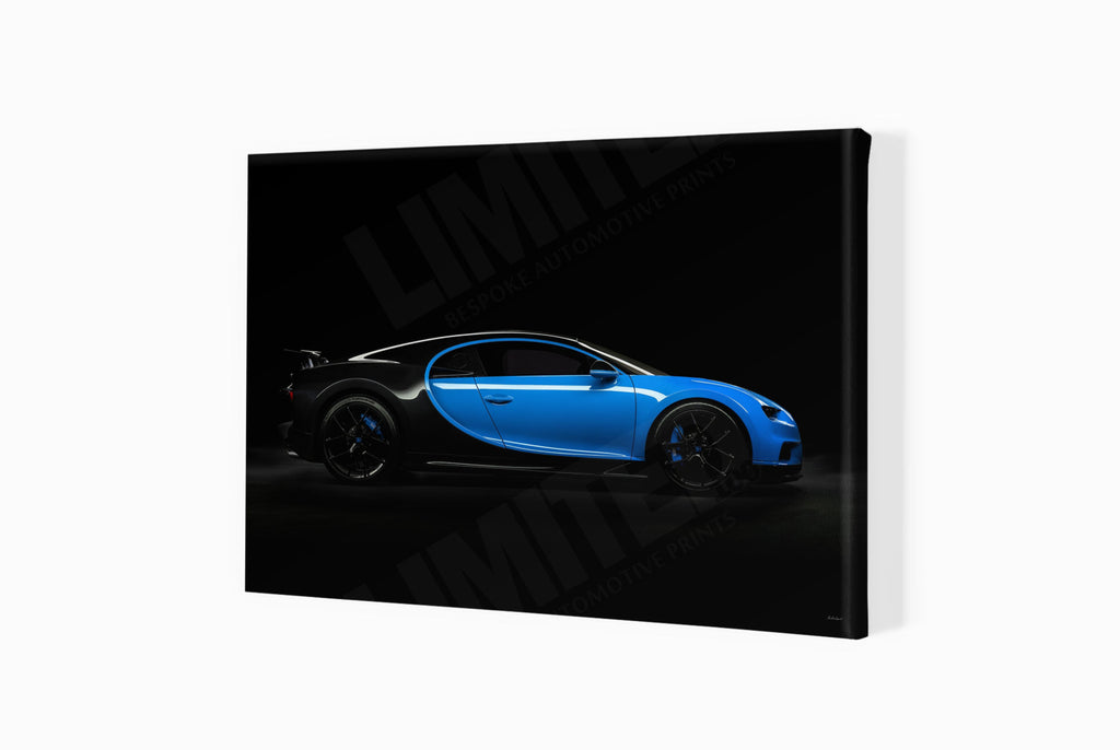 Bugatti Chiron (side profile) | Handcrafted Wall Art | Limited100