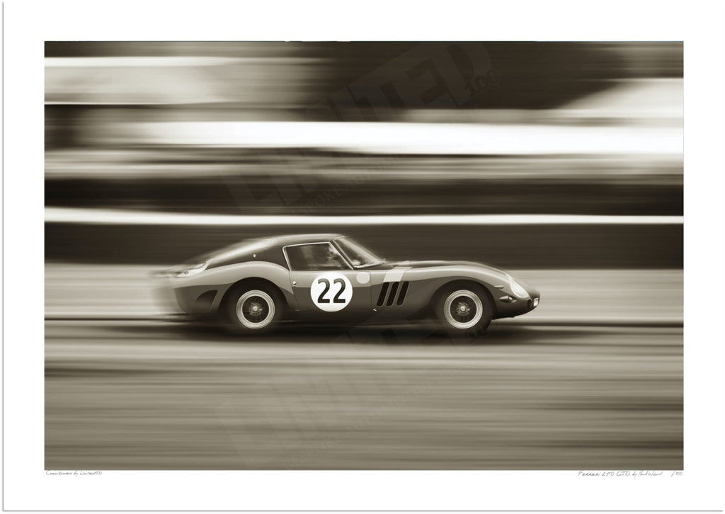 Ferrari 250 Gto Poster Poster Of 1964 Ferrari 250 GTO LM Series II