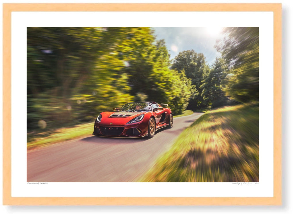 Lotus Exige at Prescott Hill Climb | Limited Edition Print – Limited100