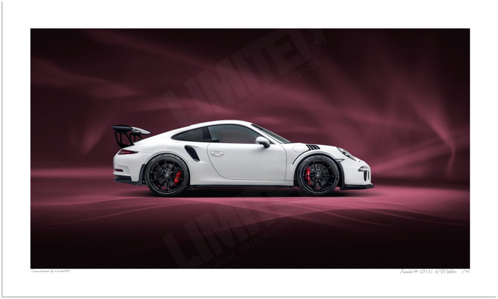 Porsche 911 GT3 RS Wall Art Print | Limited100